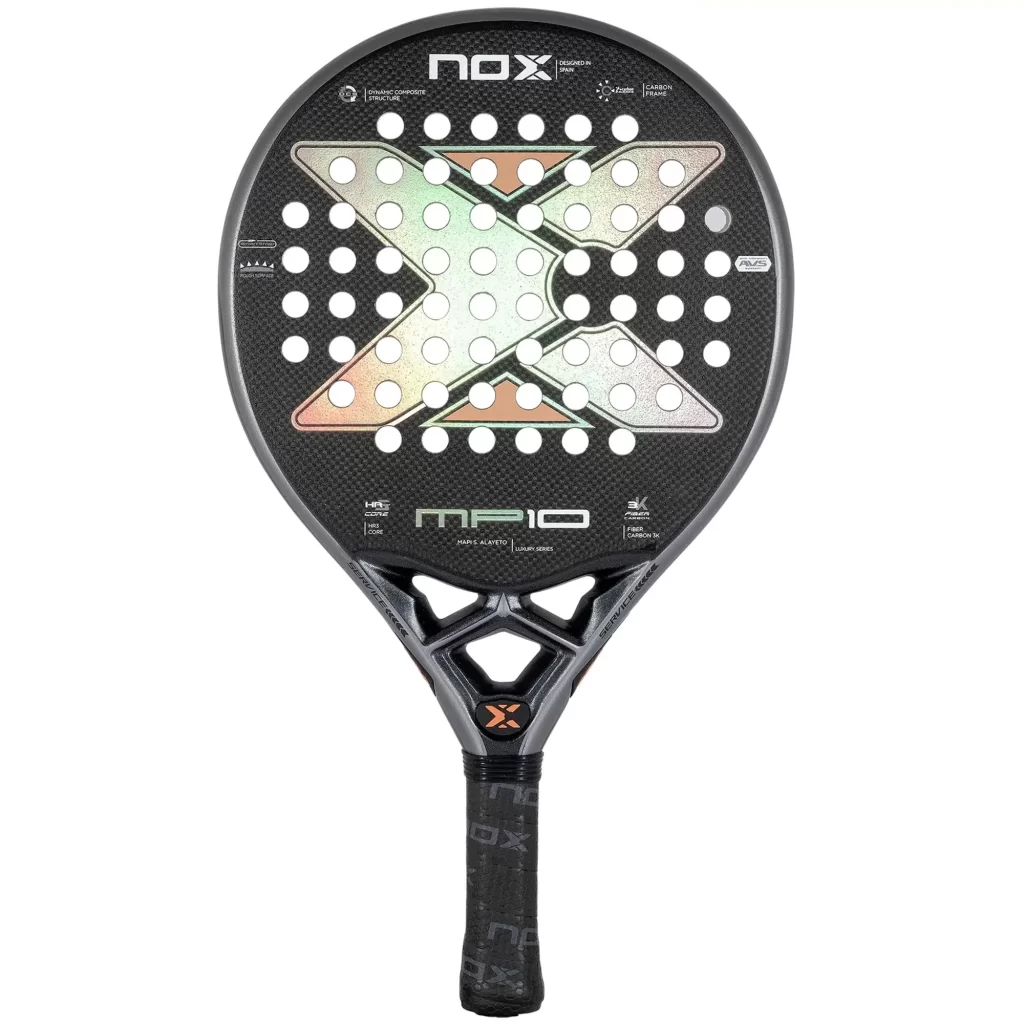 NOX Padel Racket AT Genius Attack 18K 2023 - RacketShop.ae | Official ...