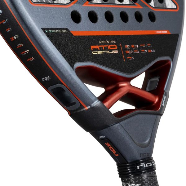 NOX Padel Racket AT10 Genius 18K Alum 2025 (The Racket Of Agustin Tapia)
