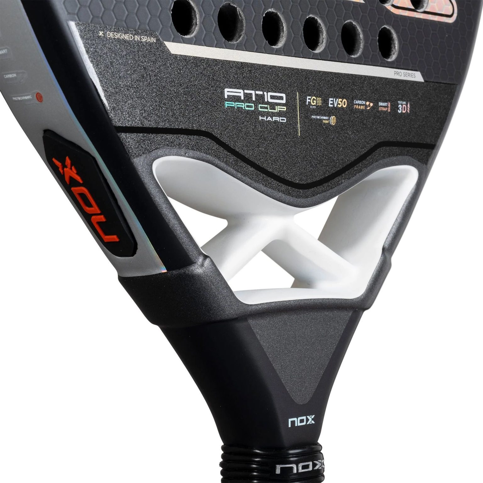 NOX Padel Racket AT10 PRO CUP HARD 2025