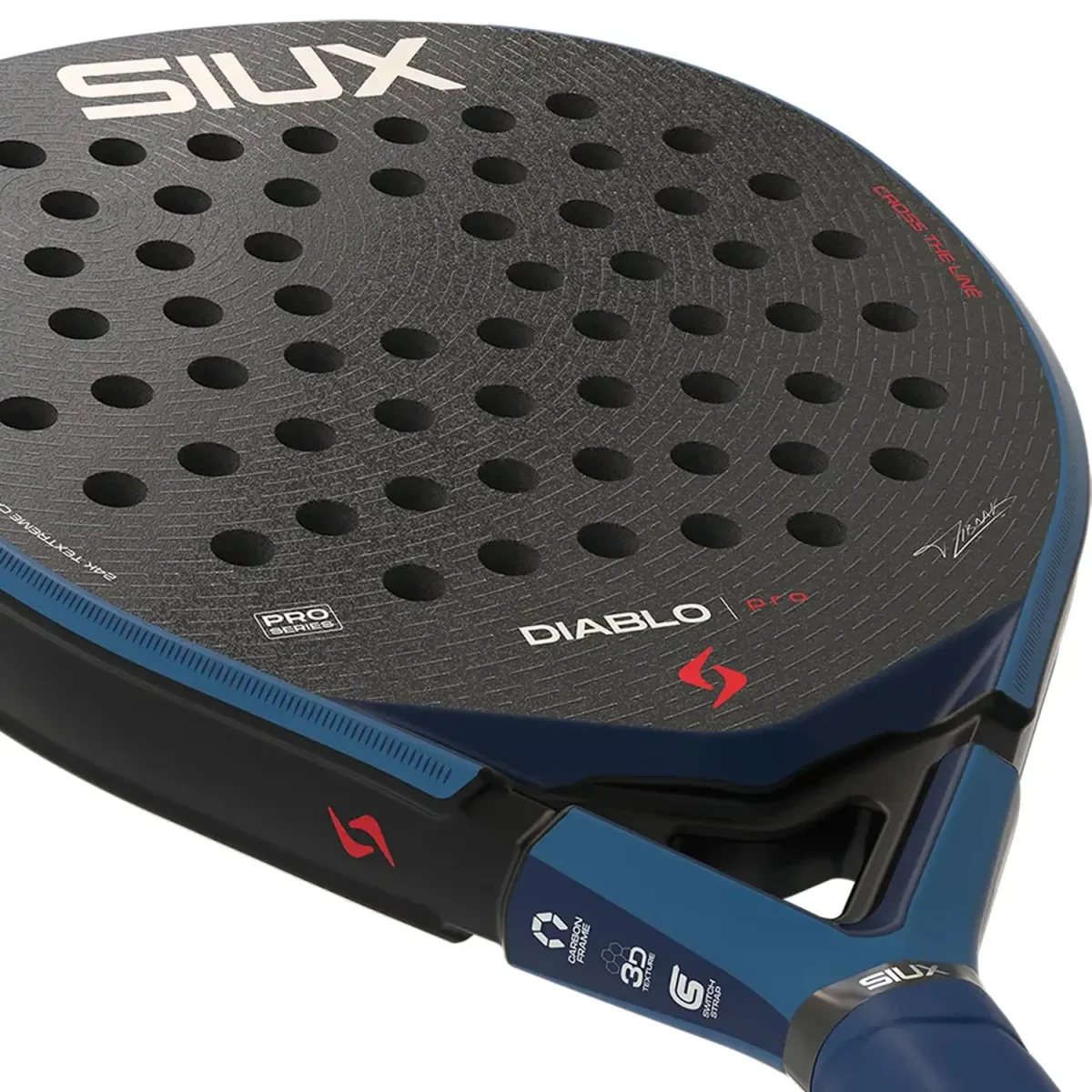 SIUX Padel Racket Diablo PRO Royal Blue 2026