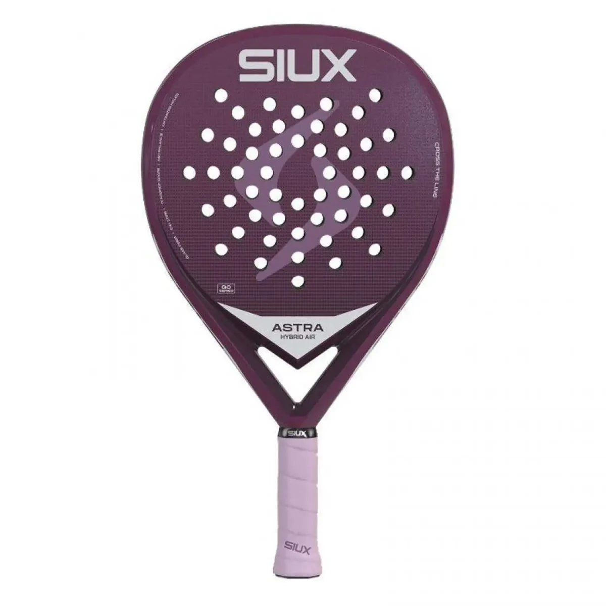 SIUX Padel Racket Astra Hybrid Air Purple 2026