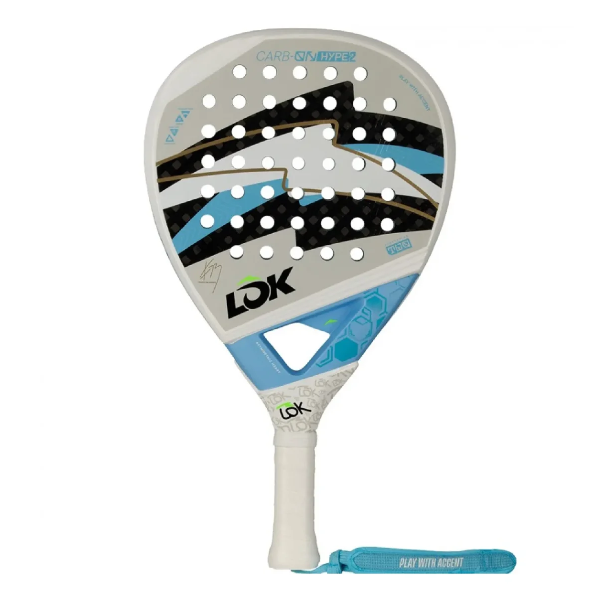 Lok Padel Racket Carbon FDB Gen 2
